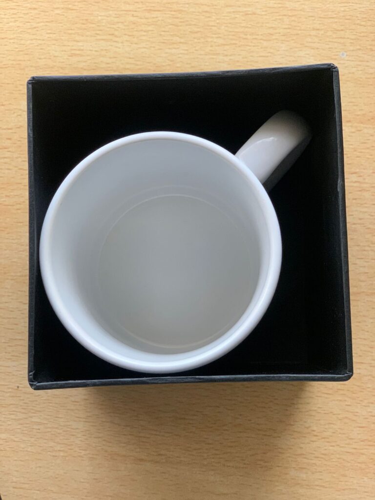 White Ceramic Mug with Color Inside | Ceeprinto